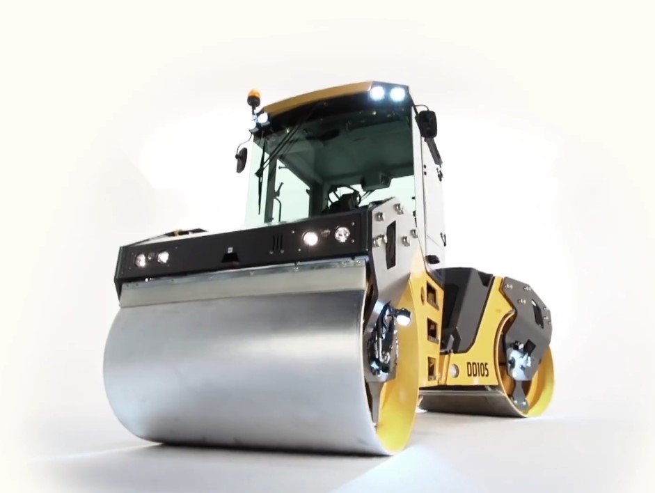 Video Compactorul de asfalt Volvo DD105: confortul si controlul, combinate