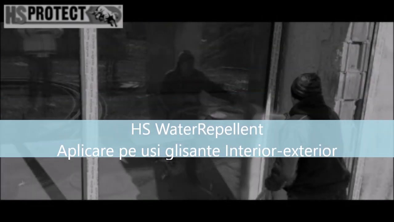 Video HS Protect, folie lichida de protectie tamplarie aluminiu si PVC ...